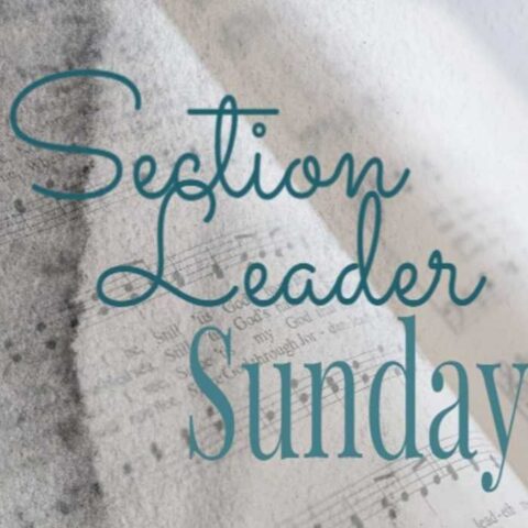 Section Leader Sunday 2024 - First Rochester